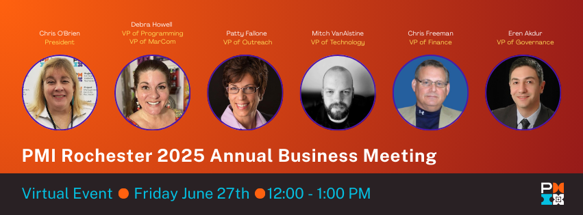 PMI Rochester 2025 Annual Business Meeting | PMI Rochester